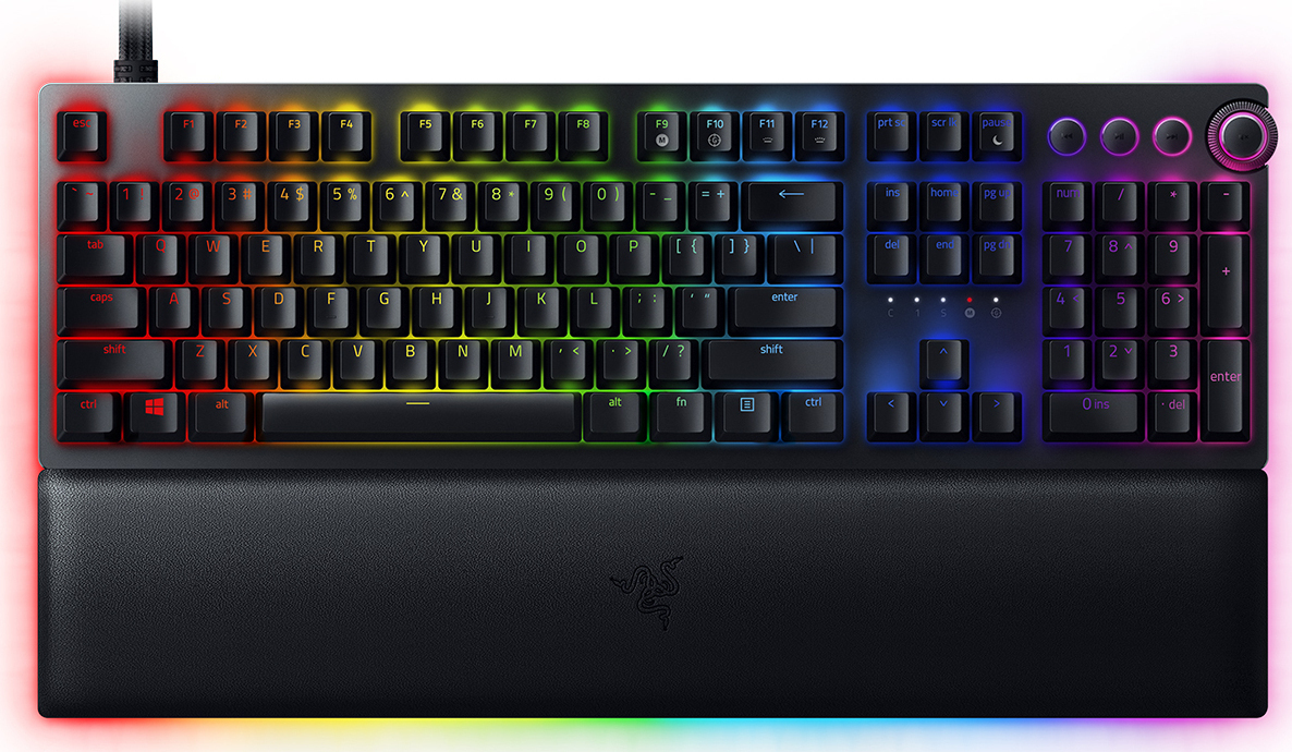 Razer Huntsman V2 Analog Οπτικό Gaming Πληκτρολόγιο με Razer Analog ...