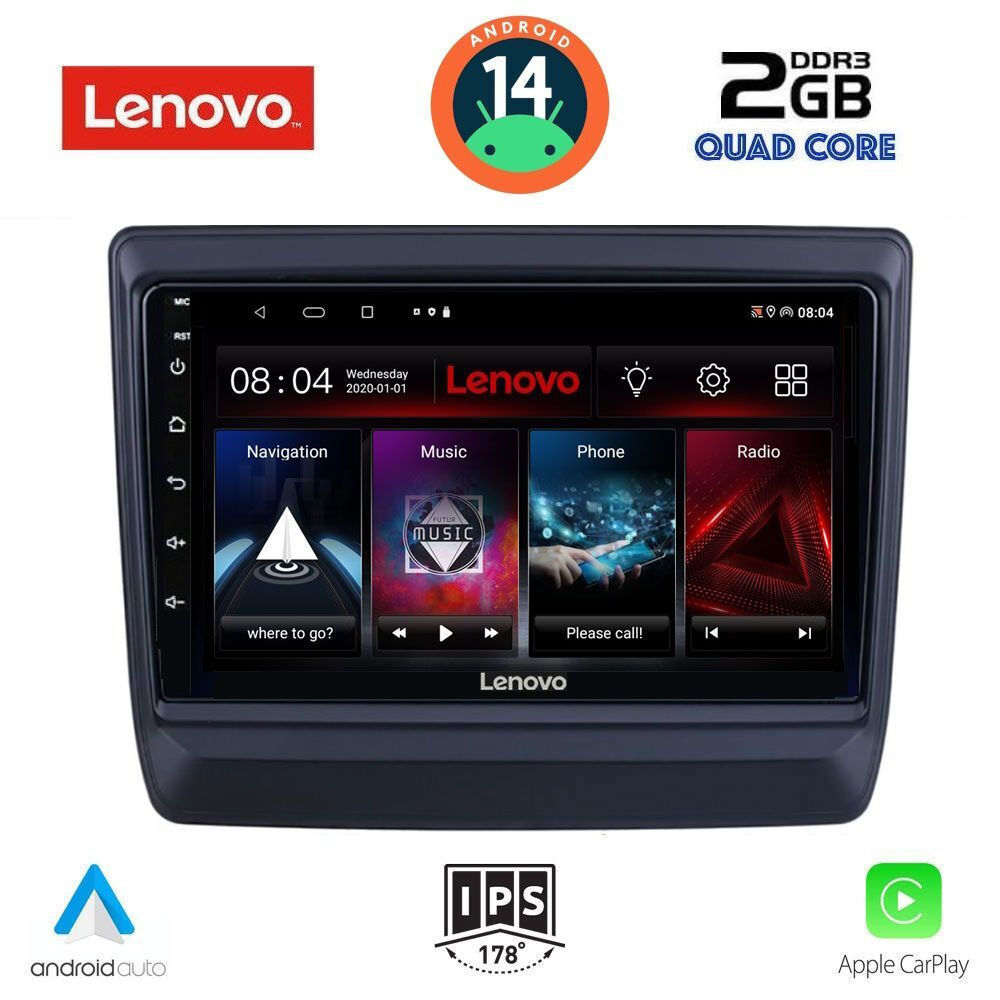 Lenovo Sistem Audio Auto Isuzu D-Max 2020> (Bluetooth/USB/AUX/WiFi/GPS ...