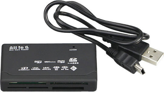 All In One Card Reader Tf,ms,m2,xd,cf,micro Sd Usb 2.0 | Skroutz.gr