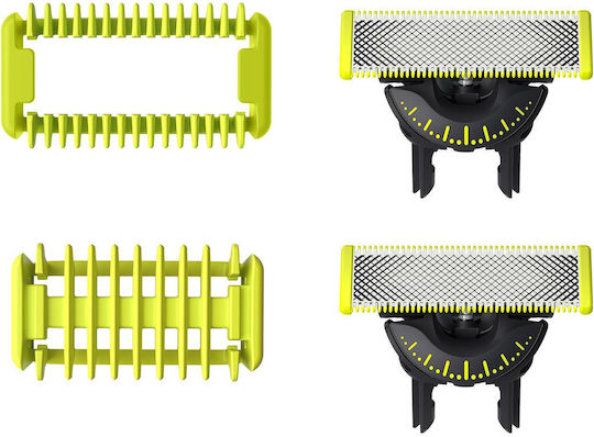 Philips Original Oneblade 360 Authentic Replacement Blades Face Body ...