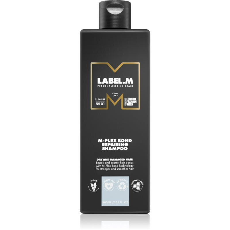 Label.M M-plex Bond Σαμπουάν Αναδόμησης/Θρέψης & Όγκου 300ml | Skroutz.gr