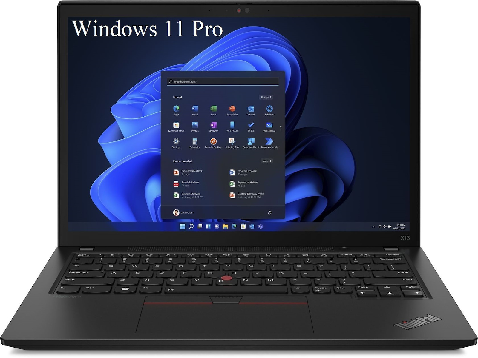 Lenovo ThinkPad X13 Gen 3 (Intel) 13.3" IPS FHD+ (i7-1270P/32GB/512GB ...