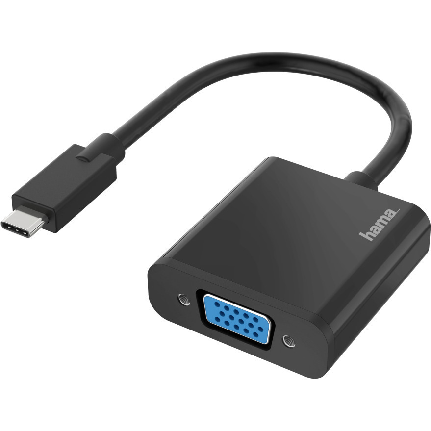 Hama Video Adapter Usb-c To Vga Socket Full-hd 1080p | Skroutz.gr