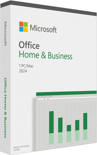 Microsoft Office Home & Business 2024 Αγγλικά συμβατό με Mac/Windows ...