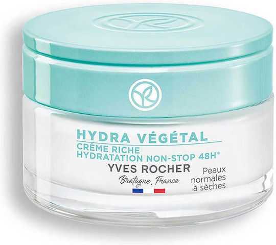 Yves Rocher Rich 48ωρη Ενυδατική Κρέμα Προσώπου για Κανονικές ...
