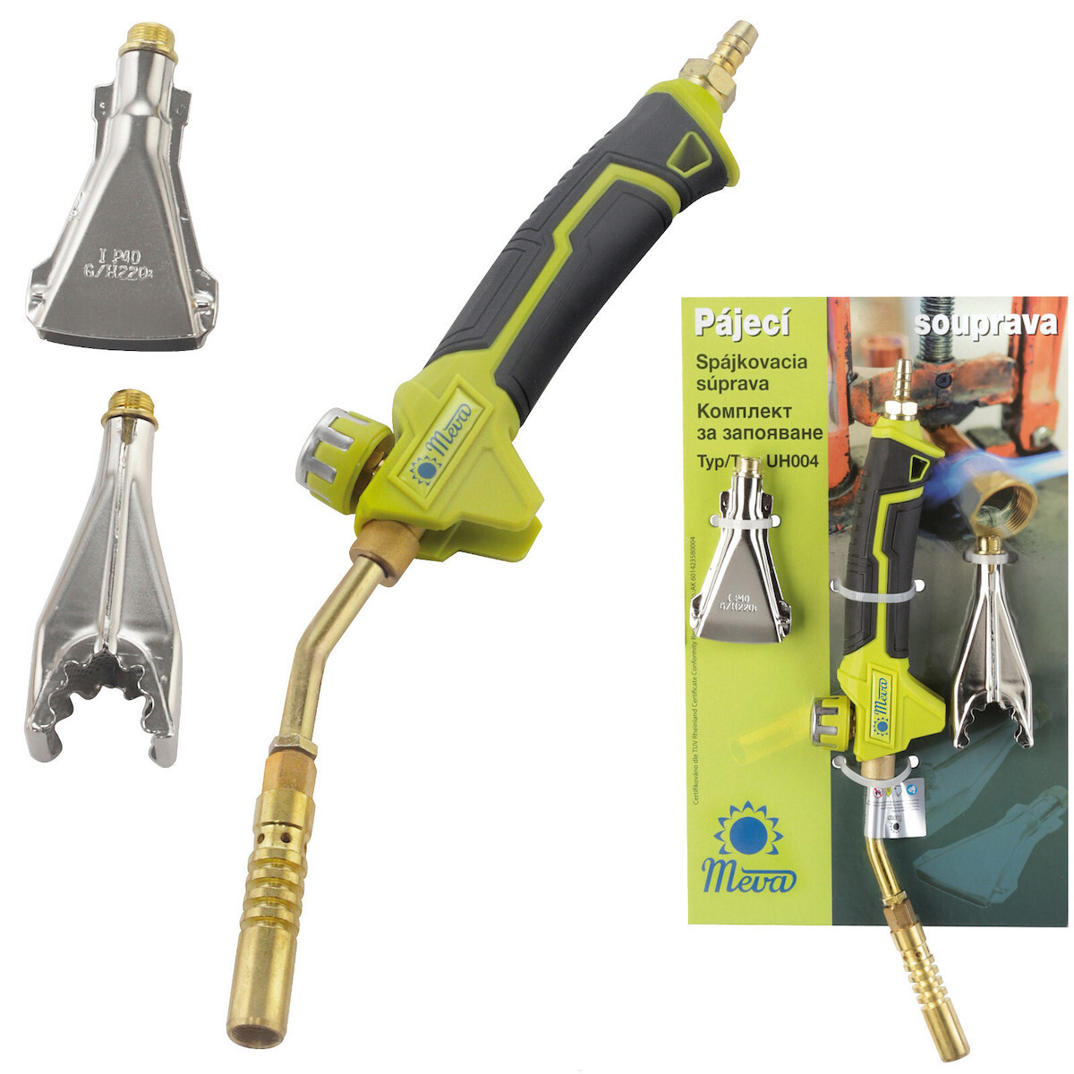 Gas Torch Soldering Gas Pipes Lpg Set 3 Nozzles 2 Kw | Skroutz.gr