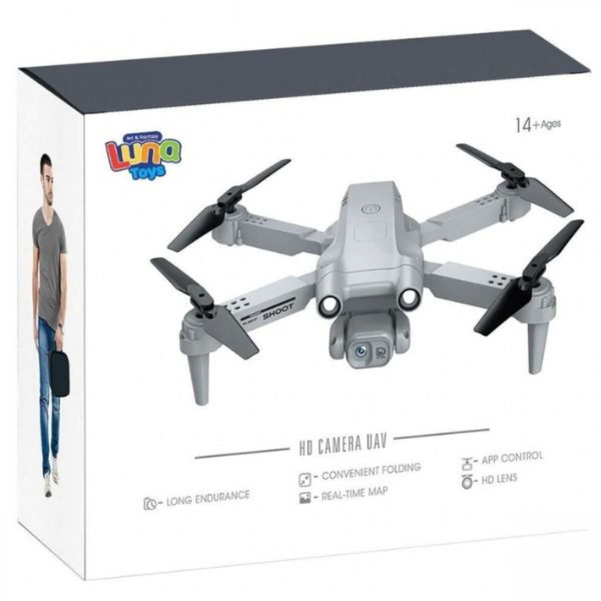 Διακάκης Luna (Standard) Drone Παιδικό 2.4 GHz με Κάμερα 720p | Skroutz.gr