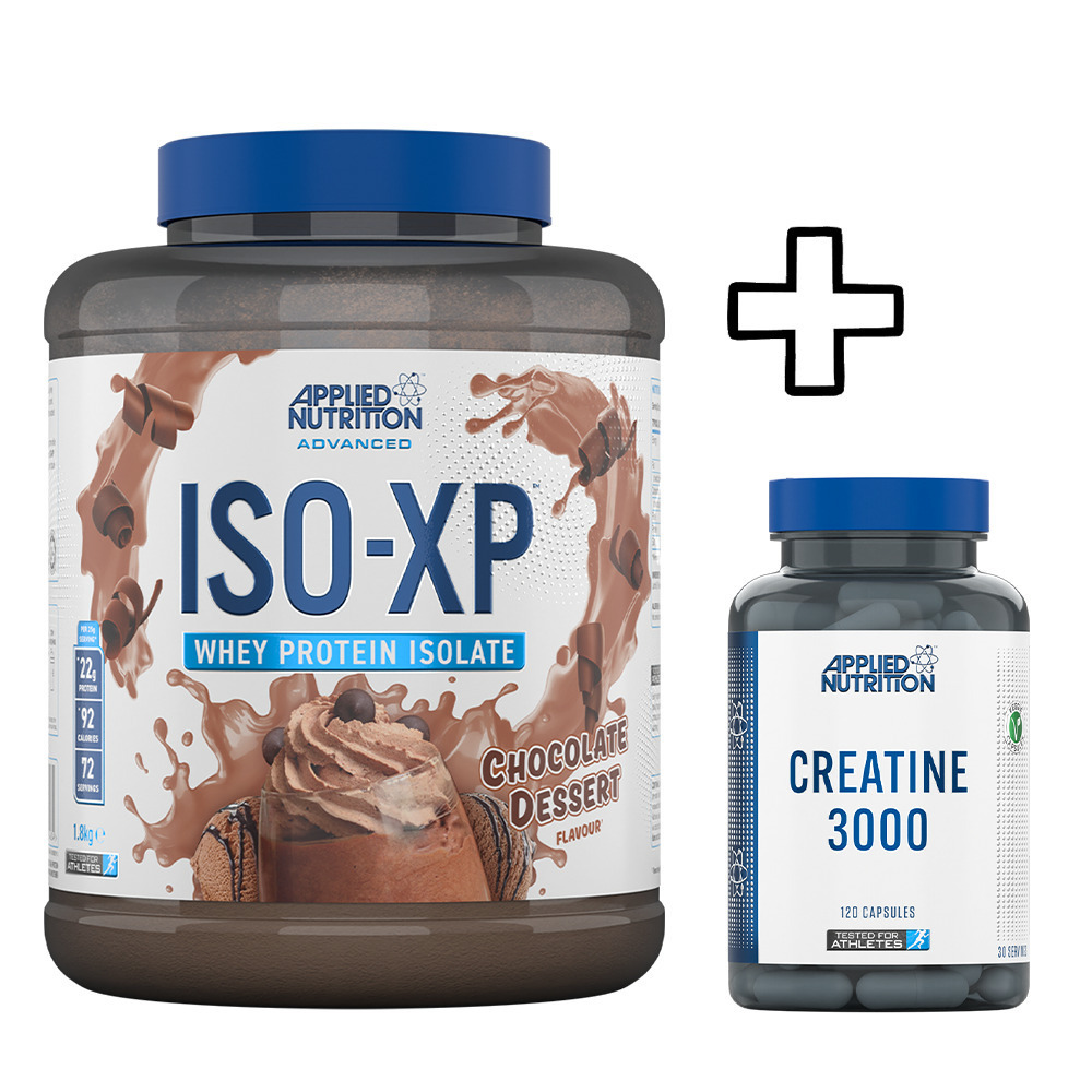 Applied Nutrition Iso-xp 1800g Strawberry & Applied Nutrition Creatine ...