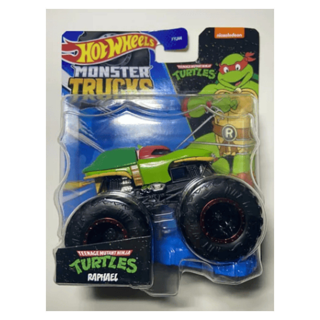 Hot Wheels Turtles Raphael Αυτοκινητάκι Monster Truck για 3+ Ετών HVH72 ...