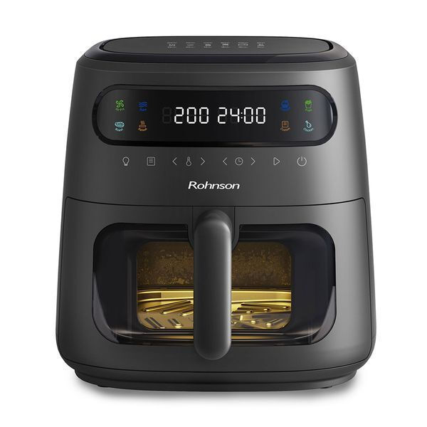 Rohnson Air Fryer 7.6lt Μαύρο R-2807 | Skroutz.gr