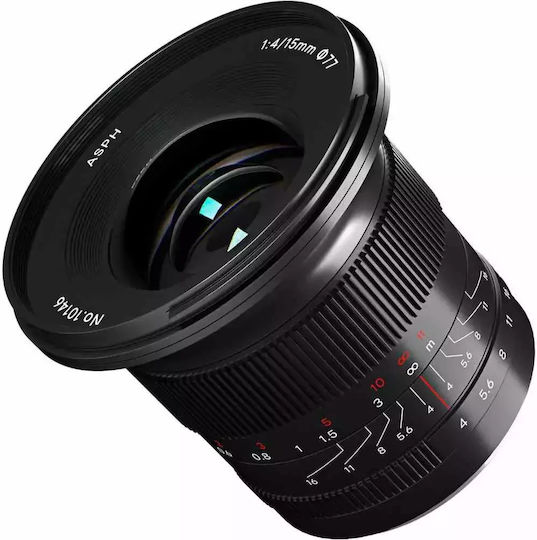 7artisans Full Frame Φωτογραφικός Φακός Photoelectric 15mm f/4 Σταθερός ...