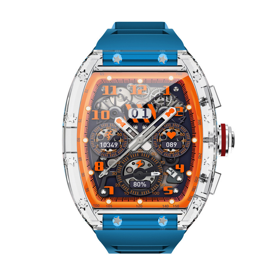 Bluetech Sq1 Smartwatch με Παλμογράφο (Μπλε) | Skroutz.gr