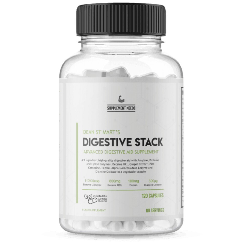 Supplement Needs Digestive Stack Ειδικό Συμπλήρωμα Διατροφής 120 κάψουλες | Skroutz.gr