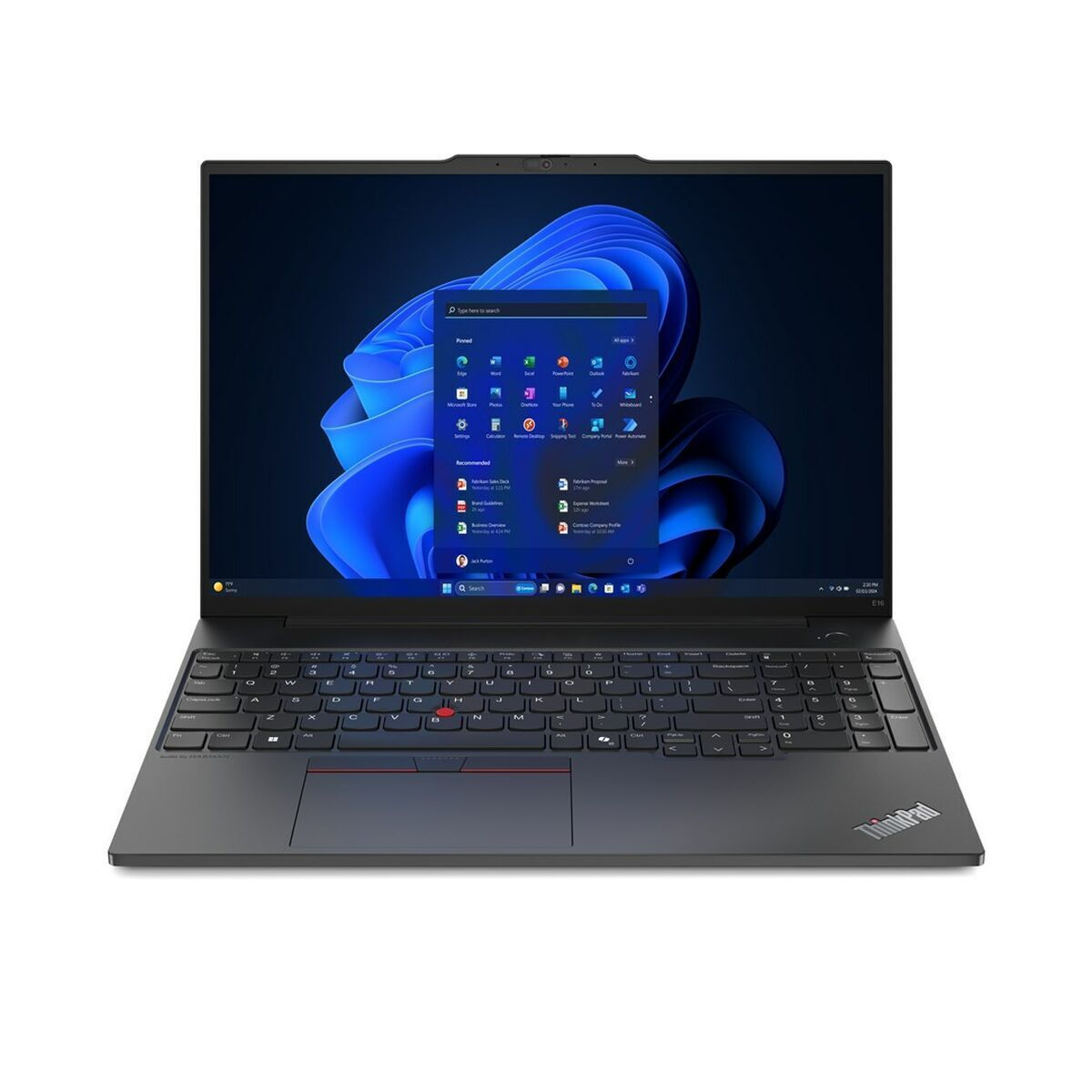 Lenovo ThinkPad E16 Gen 2 (AMD) 16" IPS FHD+ (Ryzen 5-7535HS/16GB/512GB ...