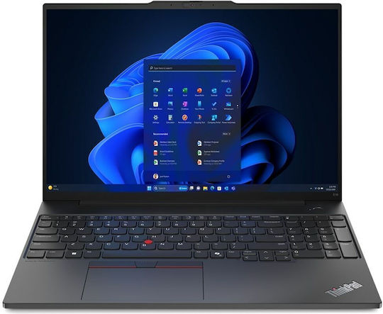 Lenovo ThinkPad E16 Gen 2 (AMD) 16" IPS FHD+ (Ryzen 7-7735HS/16GB/512GB ...