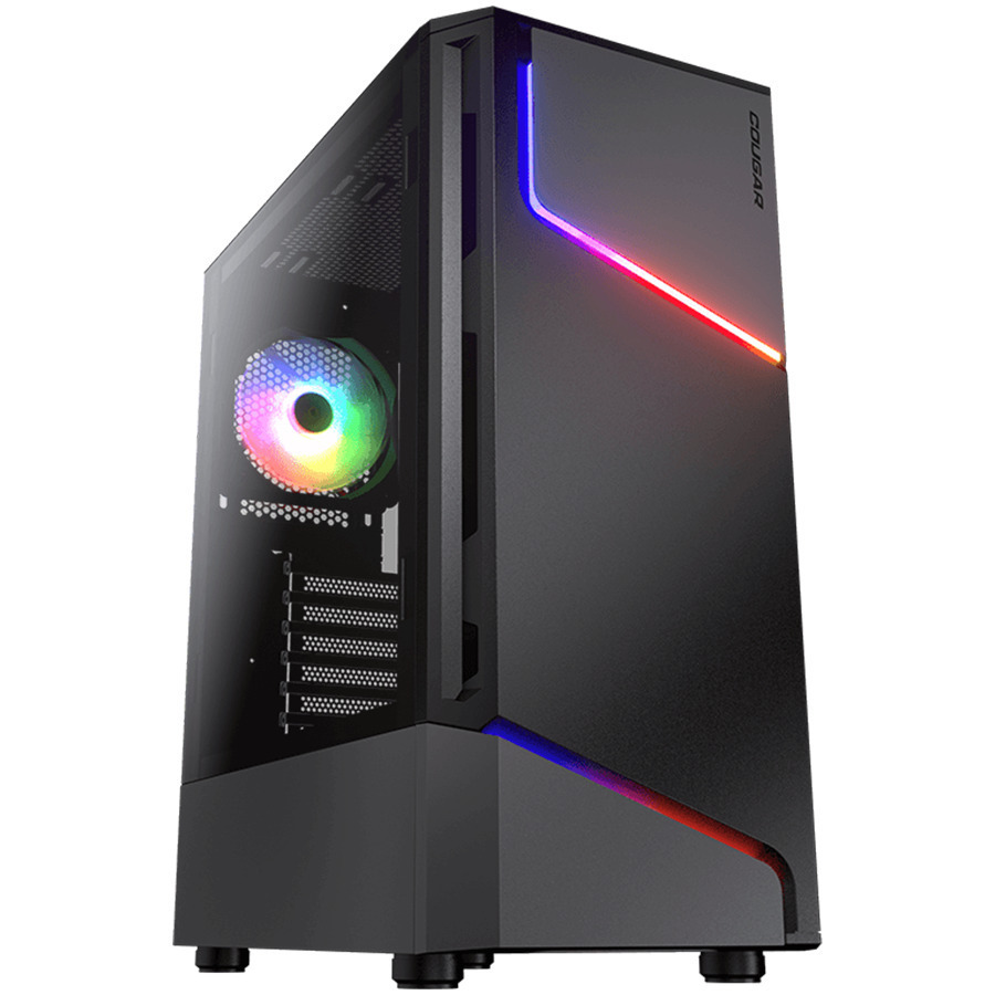U-Case Alpha Gaming PC Black RGB Gaming Desktop PC (i3-10100/16GB DDR4 ...