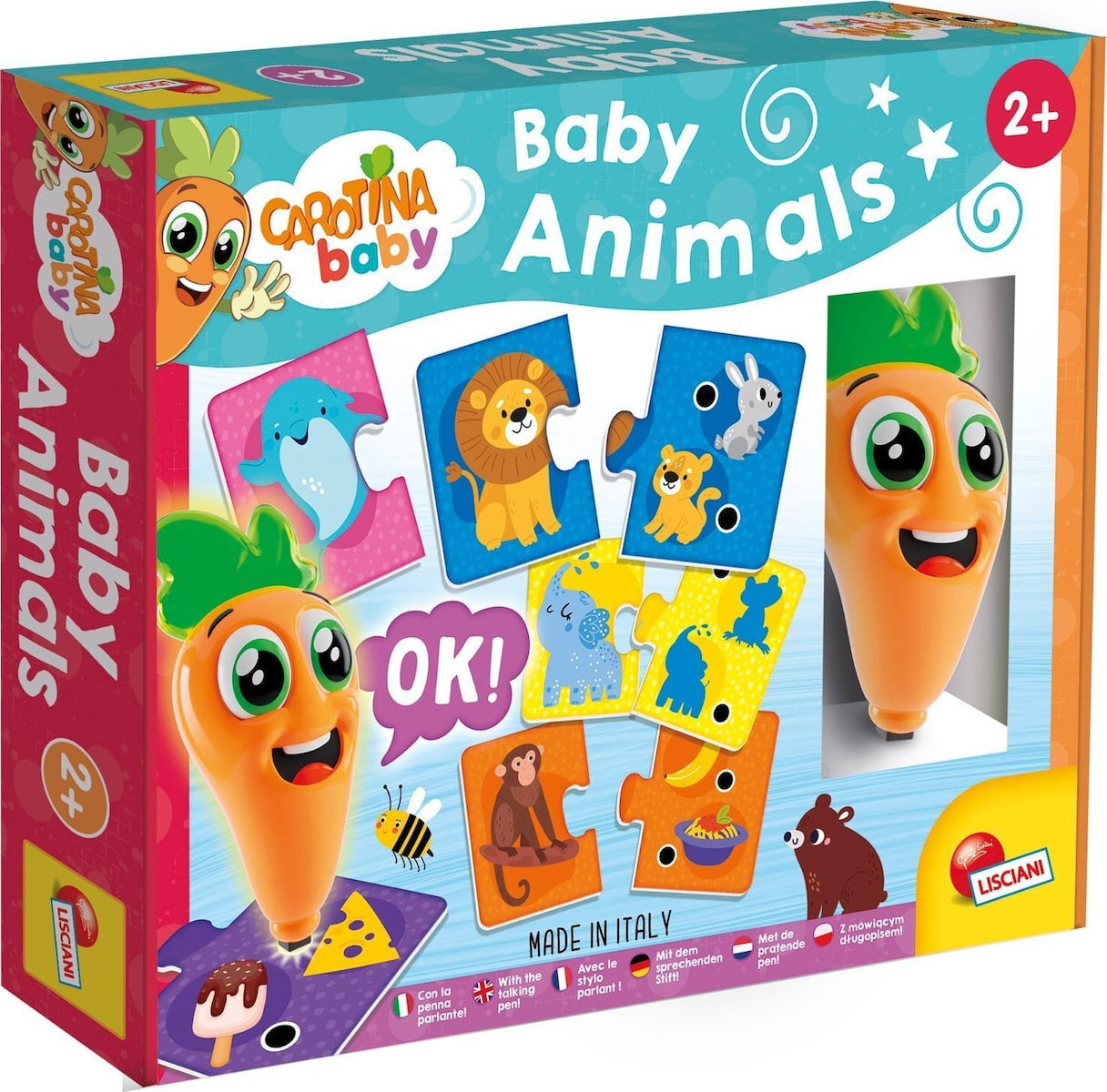 Lisciani Giochi Carotina Baby Windowbox Animals Εκπαιδευτικό Παιχνίδι ...