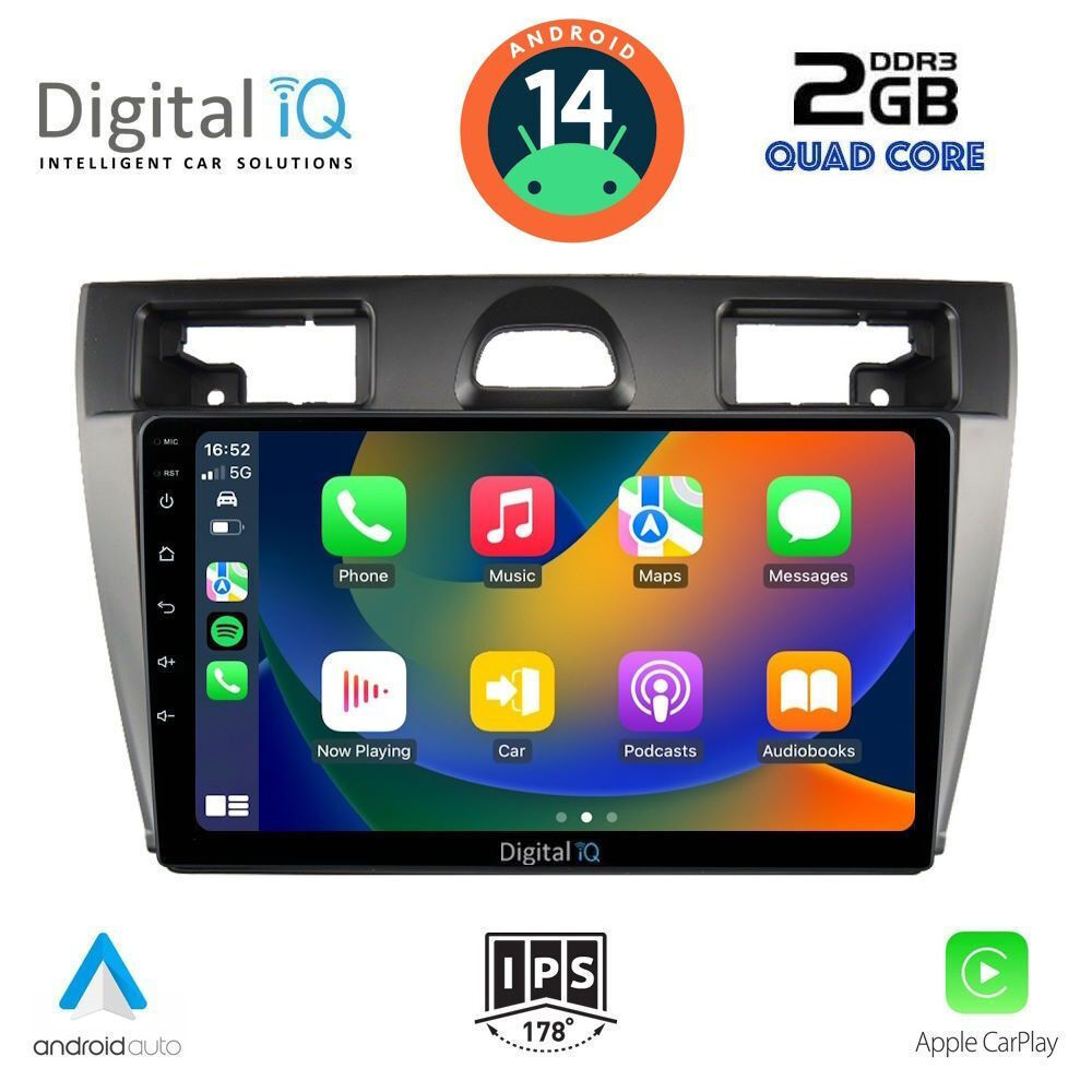 Digital IQ Ηχοσύστημα Αυτοκινήτου για Ford Fiesta 2005-2008 (Bluetooth ...