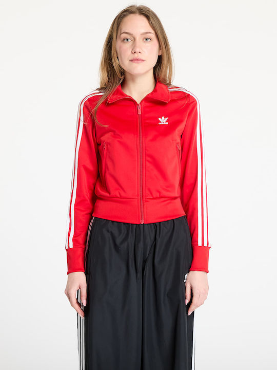 adidas sweatshirt red women