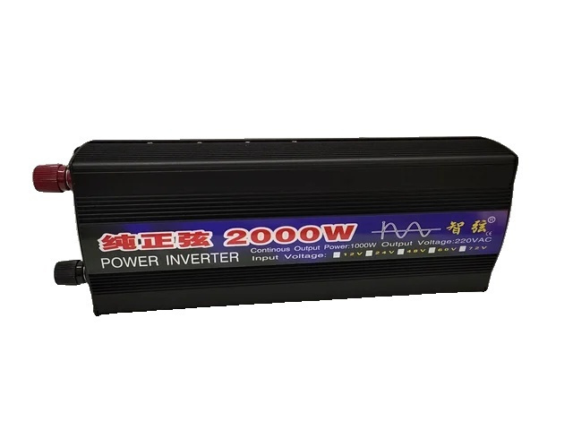 Power Inverter 3000w Pure Sine Wave Remote Control 2000w 12v 220-240v ...