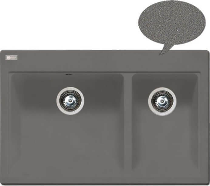 Carron Phoenix 5200s Ένθετος Νεροχύτης από Συνθετικό Γρανίτη Μ80xΠ52cm ...