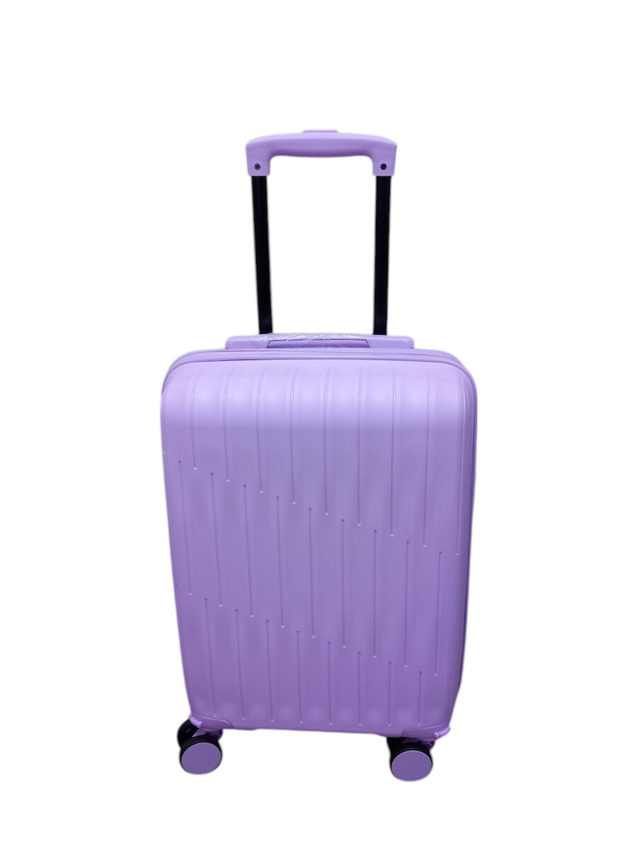 Felbags Βαλίτσα Ταξιδίου Καμπίνας Σκληρή Λιλά με 4 Ρόδες Ύψους 52εκ ...