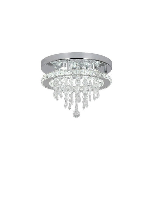 Candelabre de Cristal Iluminat cu LED Cadru din Oțel Inoxidabil X30 ...