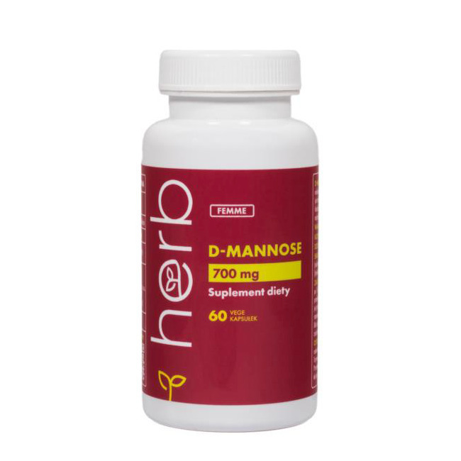 Herb D-Mannose 700mg Ειδικό Συμπλήρωμα Διατροφής 60 φυτικές κάψουλες | Skroutz.gr