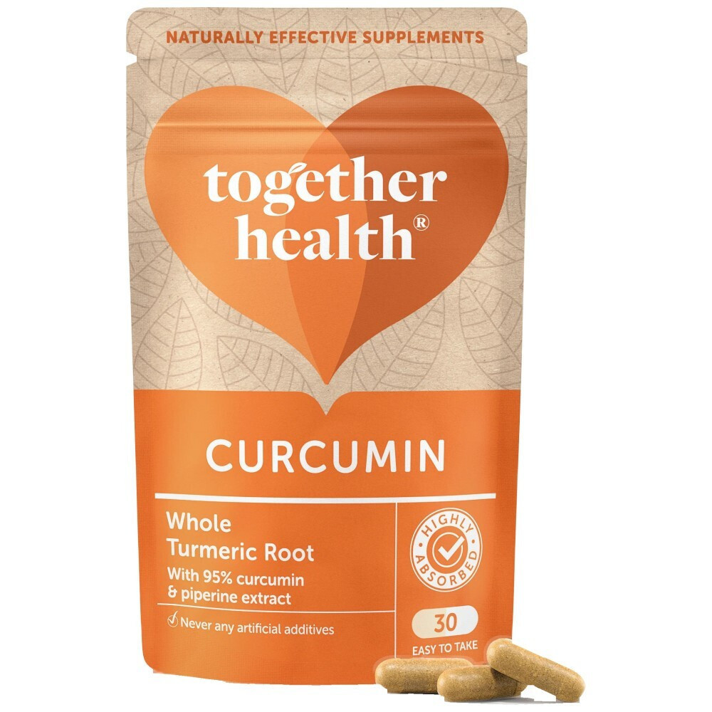 Together Health Curcumin & Whole Turmeric Root Κουρκουμάς 30 κάψουλες ...