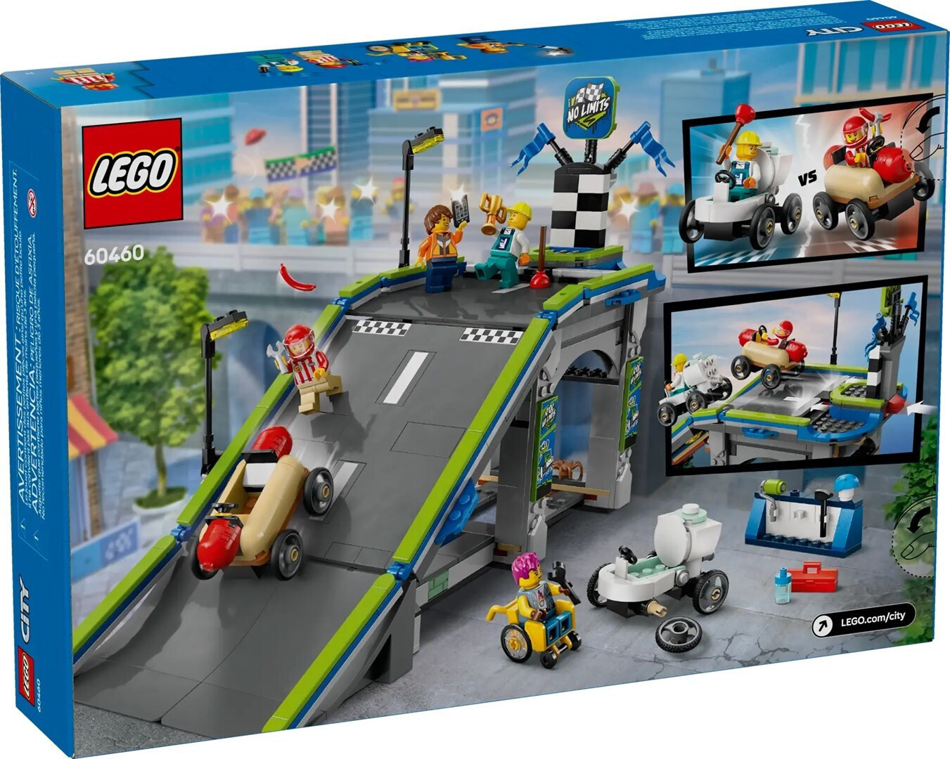 Lego City No Limits: Race Car Ramp Track για 6+ Ετών 436τμχ 60460 ...