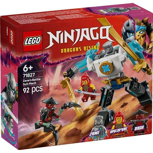 LEGO Ninjago Zane's Battle Suit Mech für 6+ Jahre Jahre 92Stück 71827 ...