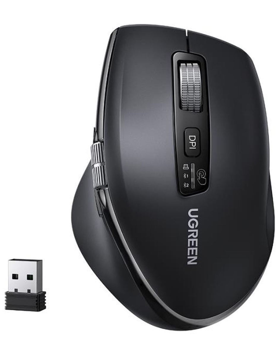 Ugreen M751 Ασύρματο Bluetooth Ποντίκι Μαύρο | Skroutz.gr