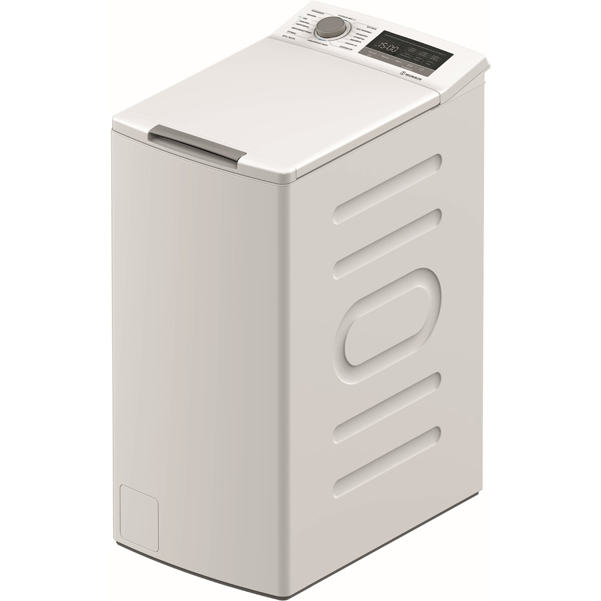 Morris Πλυντήριο Ρούχων Άνω Φόρτωσης 7kg με Τεχνολογία Ατμού 1200 ...