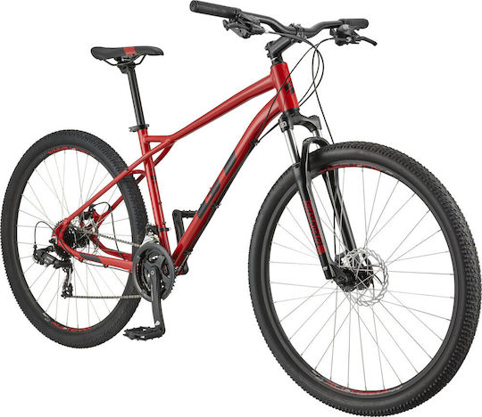 GT Aggressor Sport 29" 2021 Κόκκινο Mountain Bike με 21 Ταχύτητες και ...