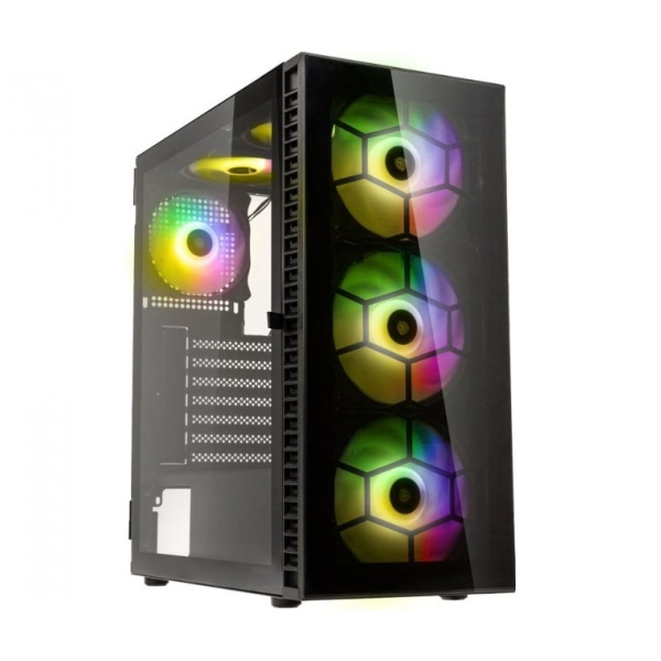 Vengeance Shadow-V8 Gaming Desktop PC (Ryzen 5-5500/16GB DDR4/512GB SSD ...