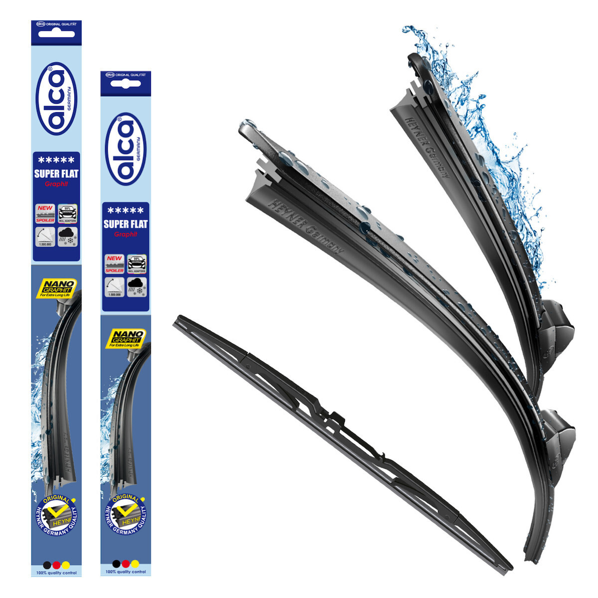 Alca Wiper Set Rear Wiper Suitable Lexus Ux 10.2018 01.2025 Super Flat ...