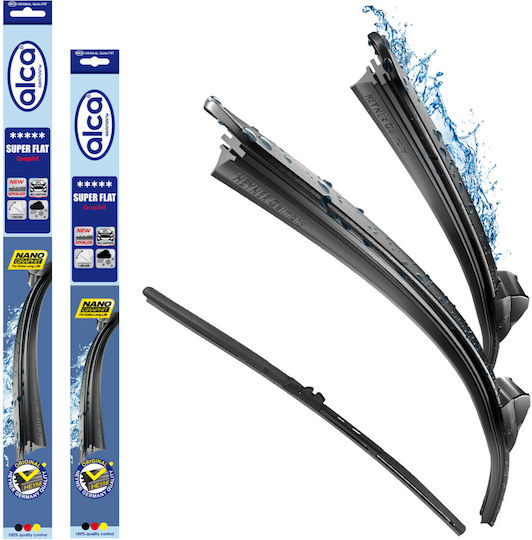 Alca Wiper Blade Set Rear Wiper Suitable Vw Caddy Ii Van 11.1995 09. ...