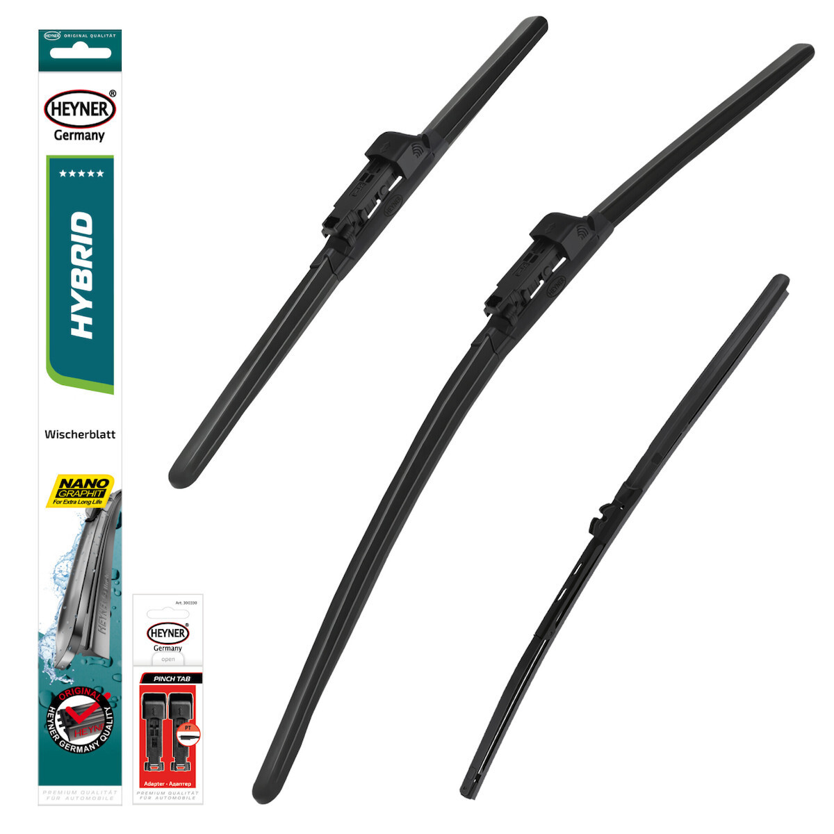 Heyner Wiper Set Rear Wiper Suitable Mercedes-benz A-class 06.2012 06. ...