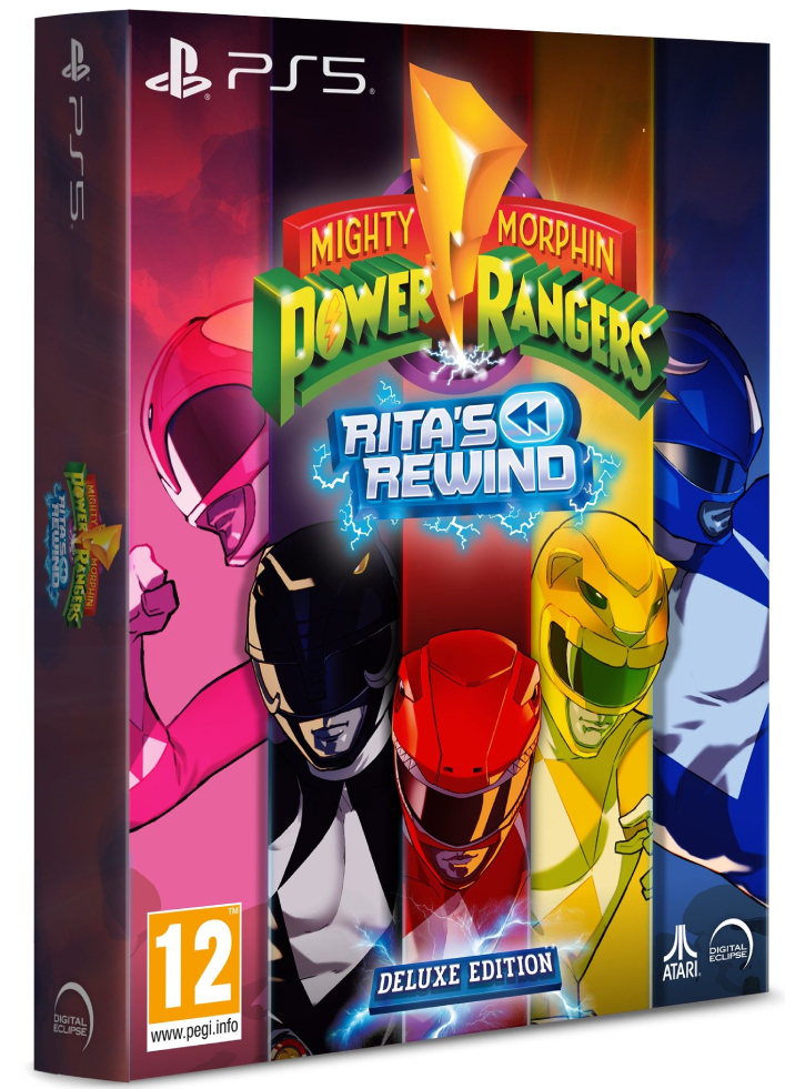 Mighty Morphin Power Rangers: Rita's Rewind Deluxe Edition PS5 Game ...