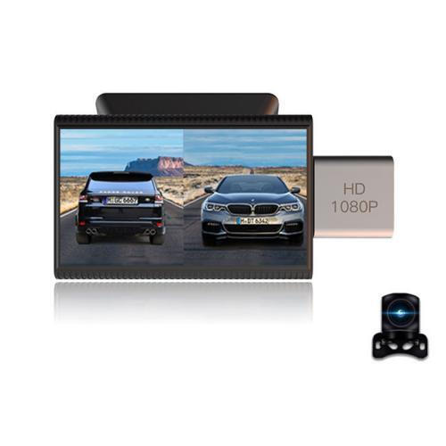 Recorder Σετ Καθρέπτης με Κάμερα DVR Αυτοκινήτου 1080P με Οθόνη 3" GPS ...