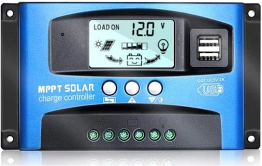 Controler de Încărcare Solar Powmr Mppt Pwm 12v/24v 30a Dual Usb Auto Afișaj Lcd | Skroutz Romania