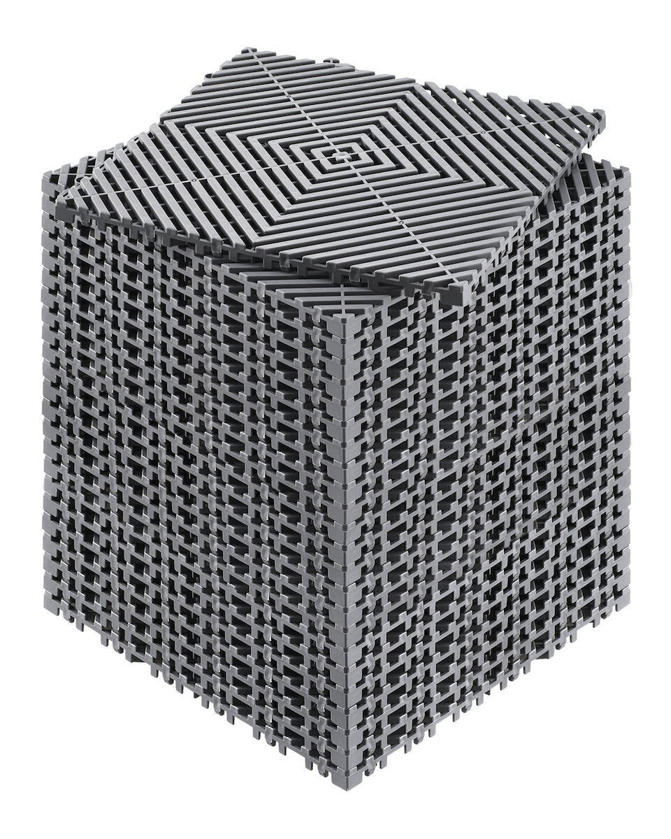 Vevor Placă pentru Podea de Grădină din Plastic 30.48x30.48buc 24buc ...