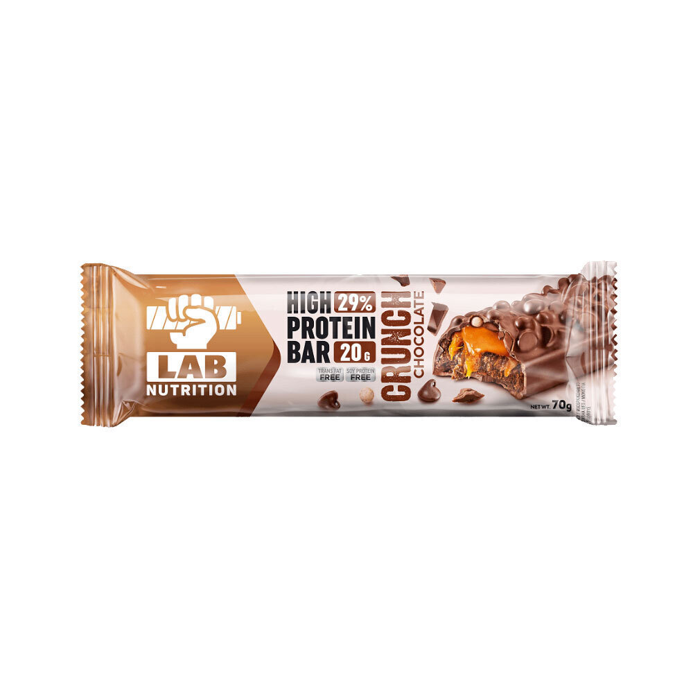 Lab Nutrition High Protein Bar Μπάρα Πρωτεΐνης με Γεύση Σοκολάτα Crunch ...