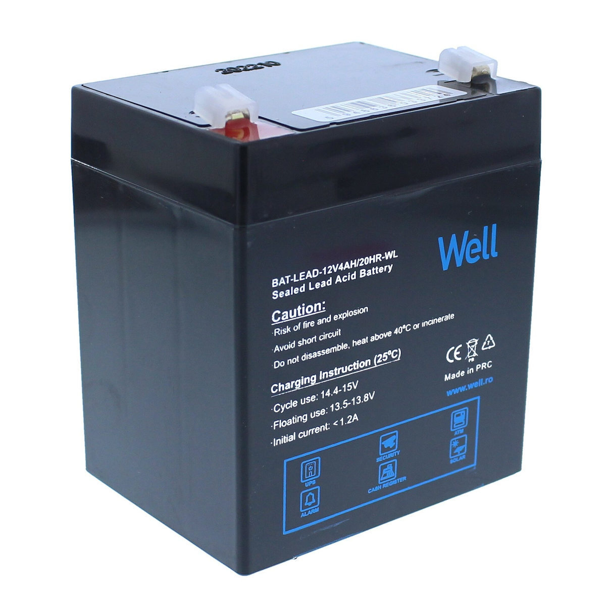 12v 4ah Lead Acid Battery Well | Skroutz.gr