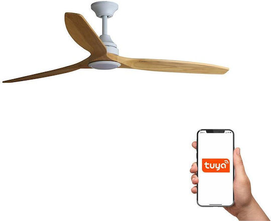 Faro Barcelona Alo 33727DCWT Ανεμιστήρας Οροφής 152cm με Φως και ...