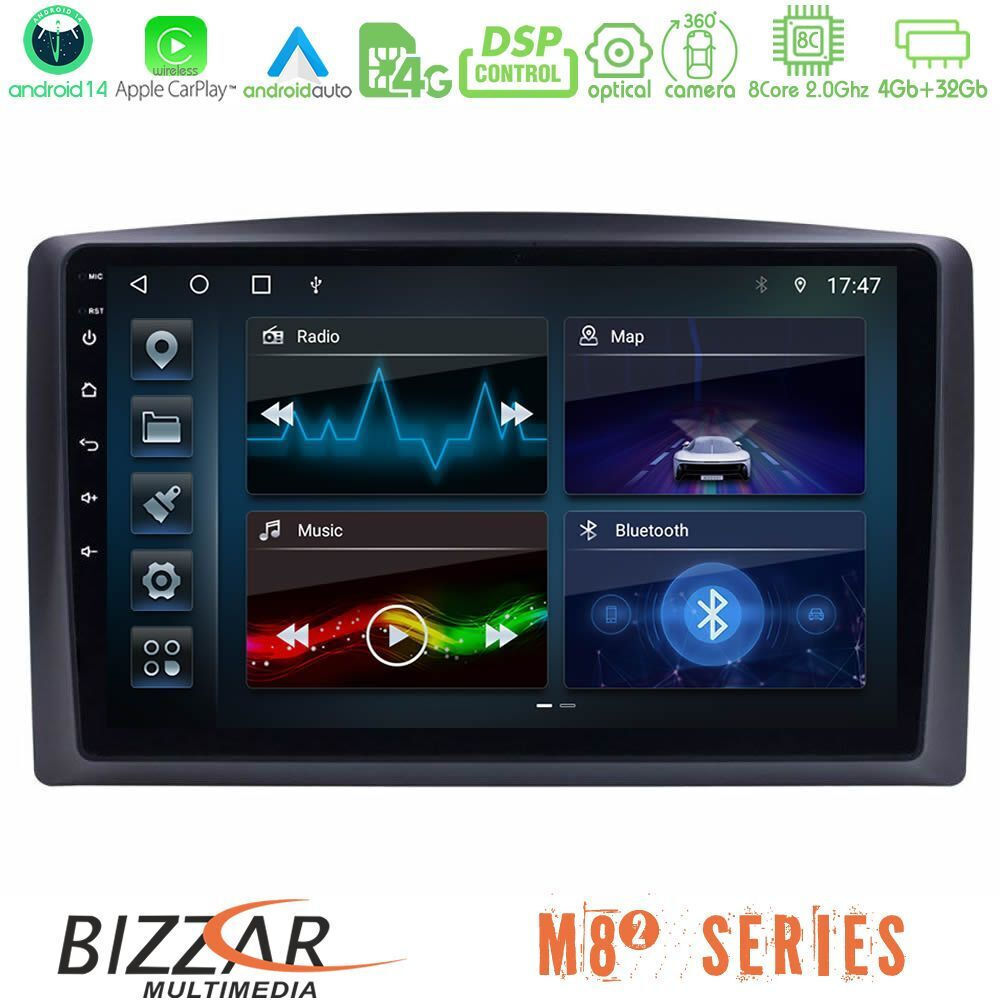 Bizzar Sistem Audio Auto pentru Mercedes-Benz Vito 2015-2021 (Bluetooth ...
