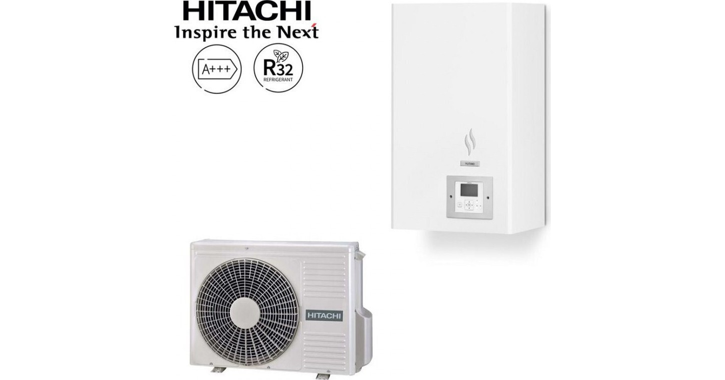 Hitachi Yutaki-s RWM-2.5R1E/RAS-2.5WHVRP Αντλία Θερμότητας 6kW Μονοφασική Split | Skroutz.gr