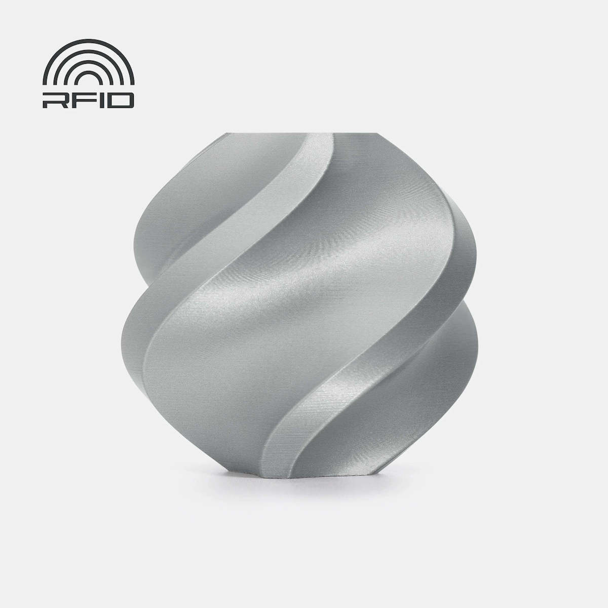 Bambu Lab Bambu PLA 3D Printer Filament 1.75mm Ασημί 1kg (A00-D1-1.75 ...