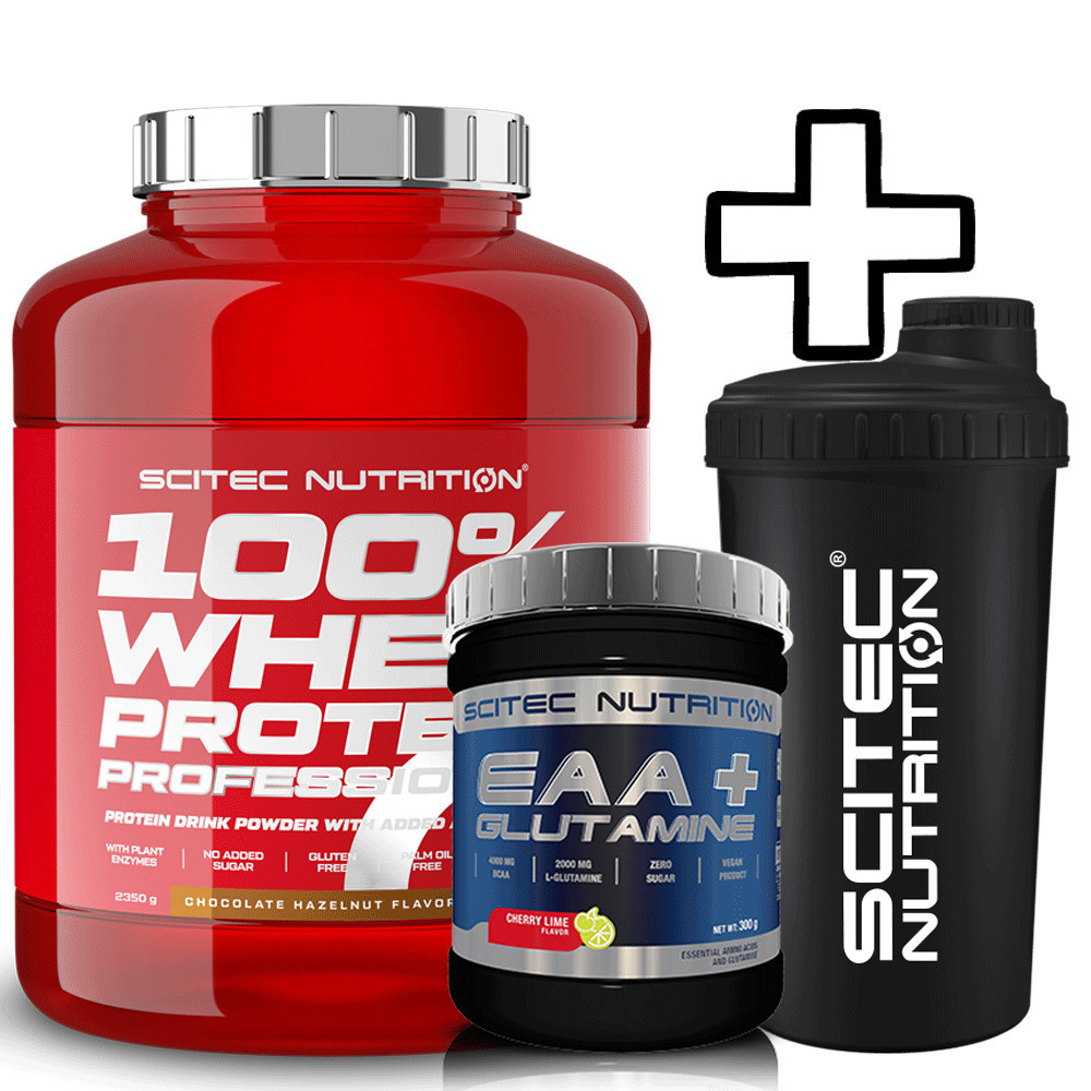 Scitec Nutrition 100% Whey Protein Professional 2350g Kiwi Banana ...