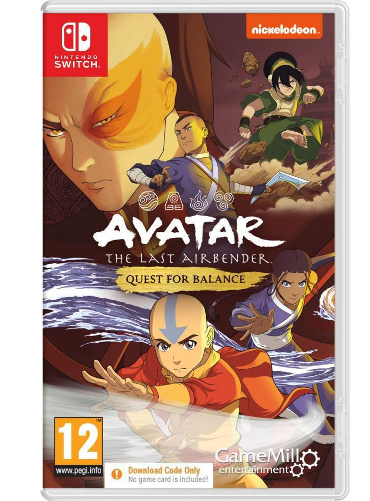 Avatar: The Last Airbender - Quest For Balance (Code In A Box) Switch ...